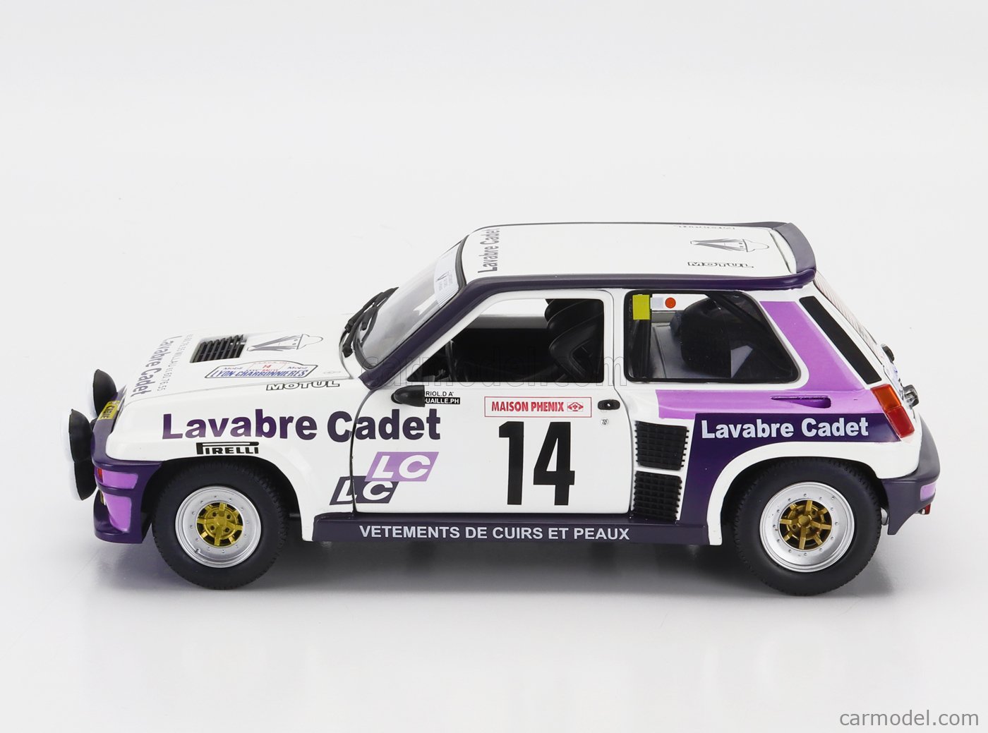 SOLIDO 1801313 Echelle 1/18 | RENAULT R5 TURBO (night version) N 14 ...