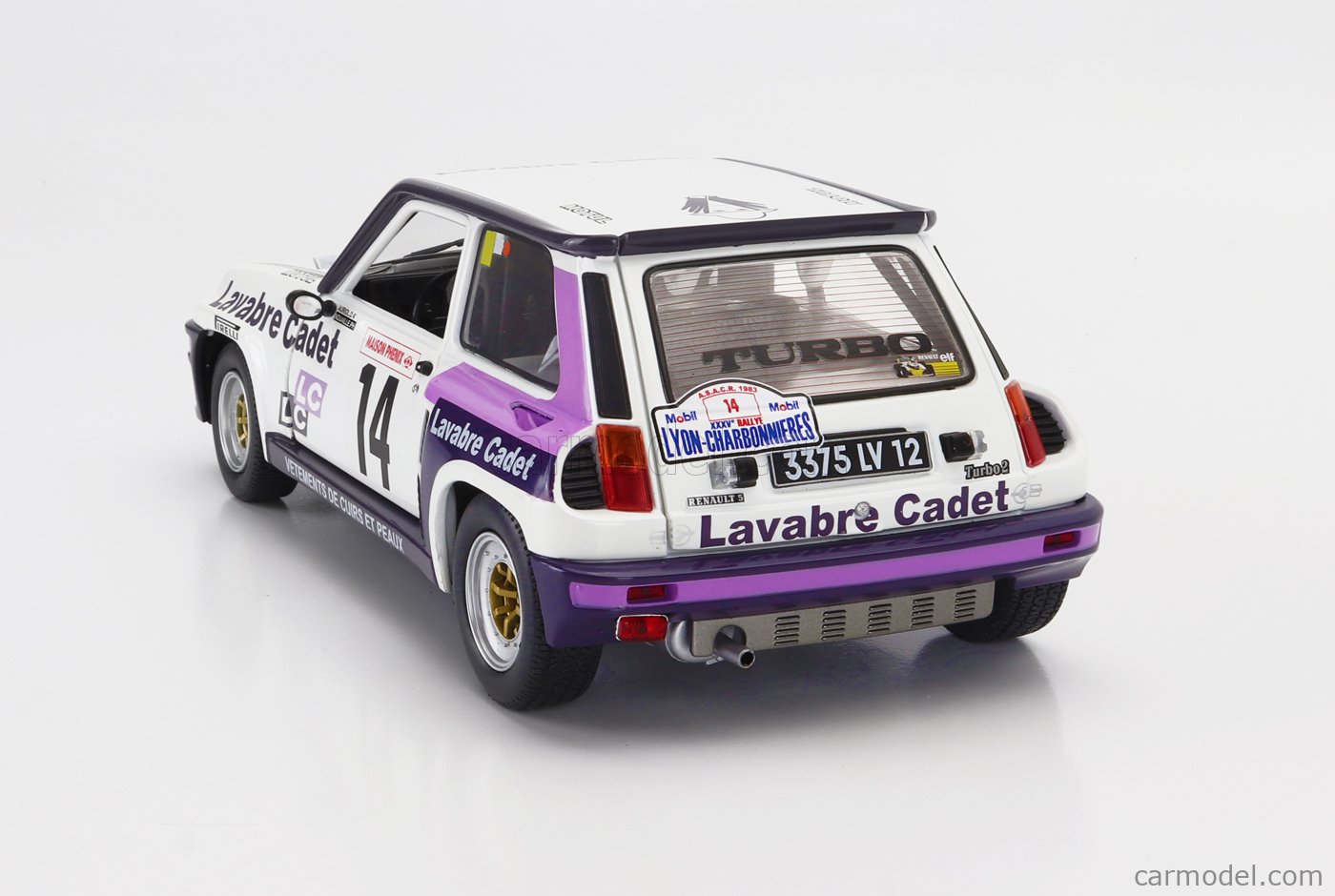 SOLIDO 1801313 Echelle 1/18 | RENAULT R5 TURBO (night version) N 14 ...