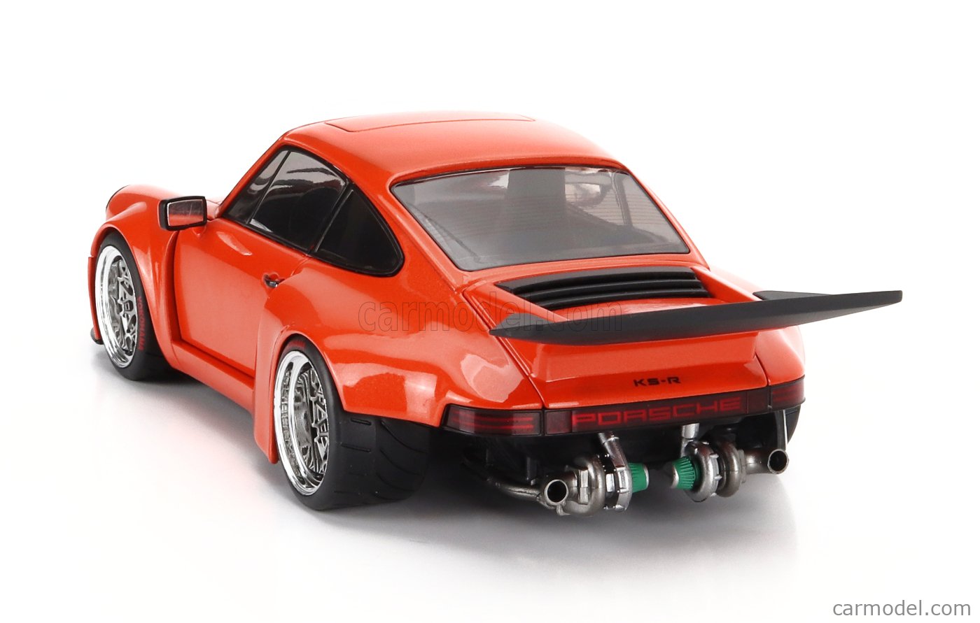 SOLIDO 1810501 Scale 1/18 | PORSCHE 911 930 3.0L KS-R COUPE 1974 - 2022 ORANGE