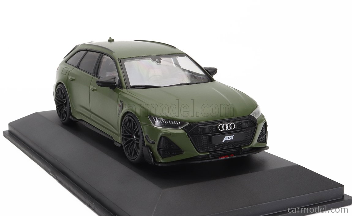SOLIDO 4310704 Scale 1/43 | AUDI A6 RS6-R ABT AVANT SW STATION WAGON 2022 OLIVE GREEN