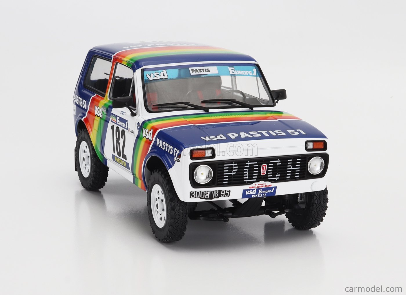SOLIDO 1807305 Scale 1/18 | LADA NIVA N 182 RALLY PARIS-DAKAR 1984 JEAN ...