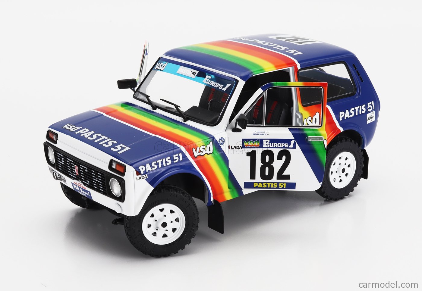 SOLIDO 1807305 Scale 1/18 | LADA NIVA N 182 RALLY PARIS-DAKAR 1984 JEAN ...