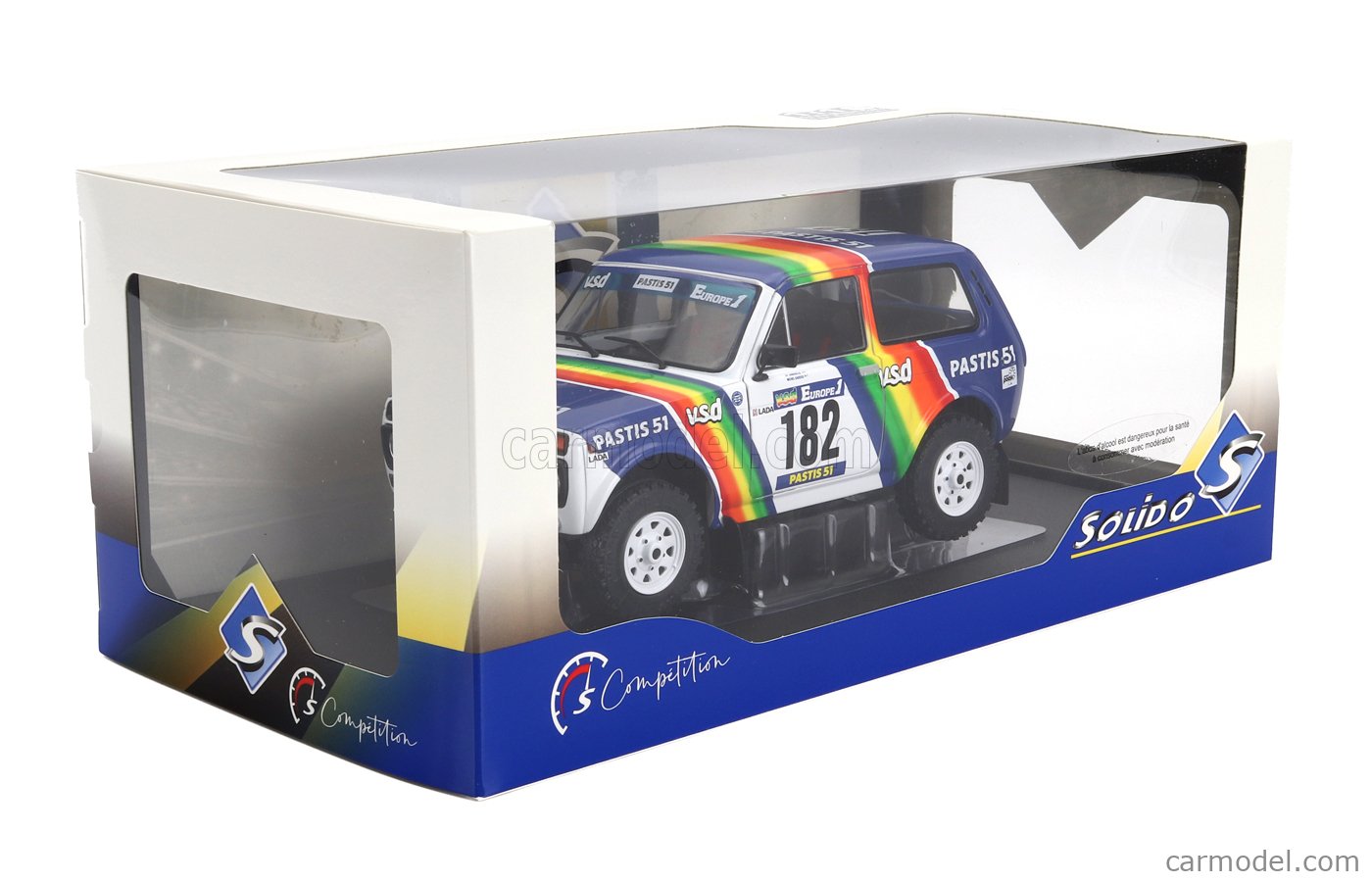 SOLIDO 1807305 Scale 1/18 | LADA NIVA N 182 RALLY PARIS-DAKAR 1984 JEAN ...