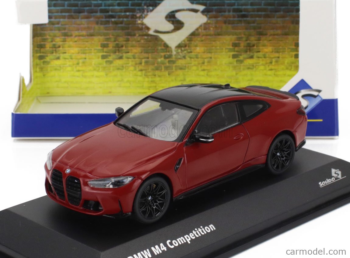 SOLIDO 4316001 Scale 1/43 | BMW 4-SERIES M4 COUPE COMPETITION (G82) 2023 RED