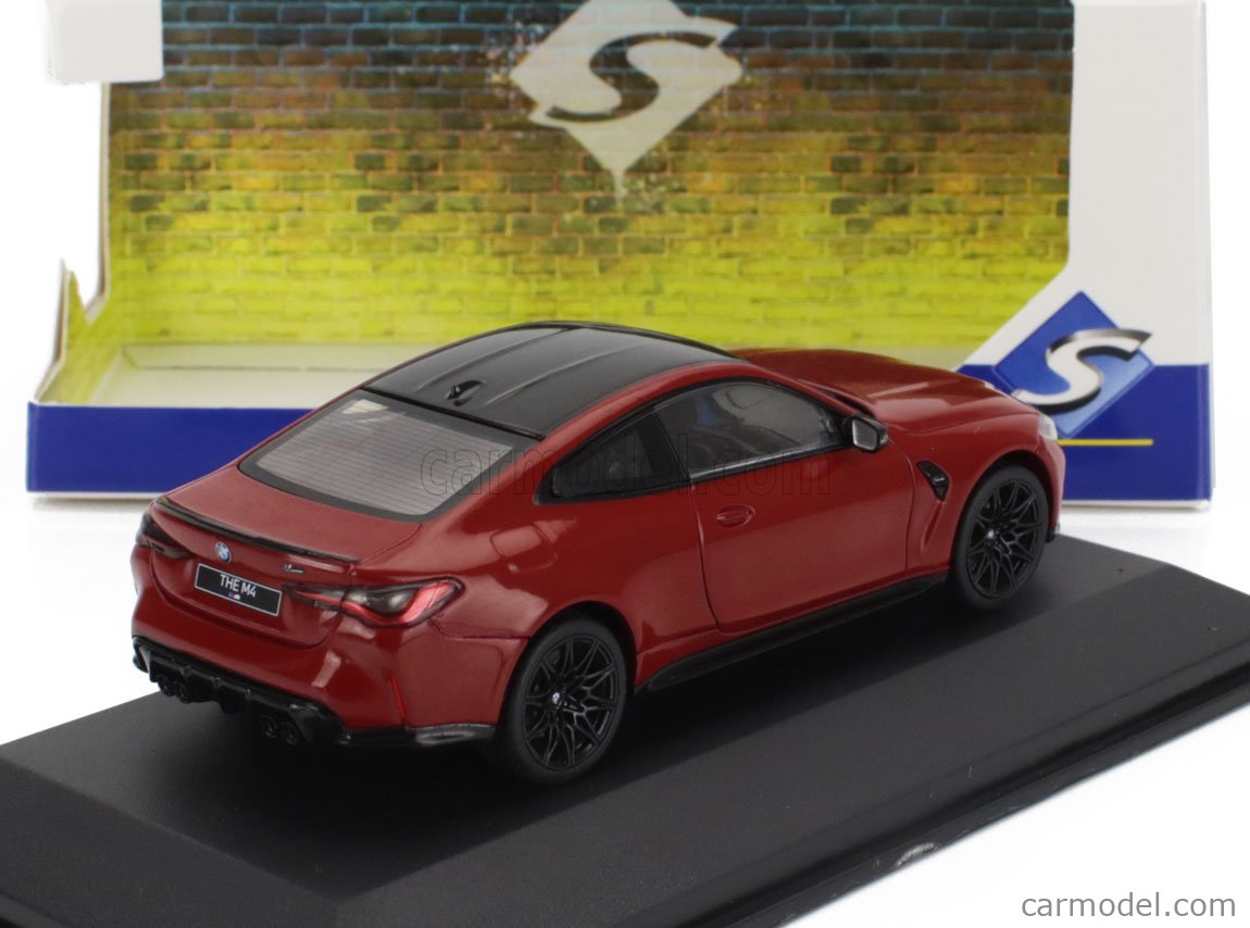 SOLIDO 4316001 Scale 1/43 | BMW 4-SERIES M4 COUPE COMPETITION (G82) 2023 RED