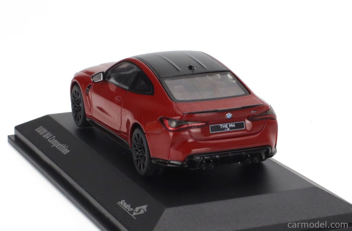SOLIDO 4316001 Scale 1/43 | BMW 4-SERIES M4 COUPE COMPETITION (G82) 2023 RED