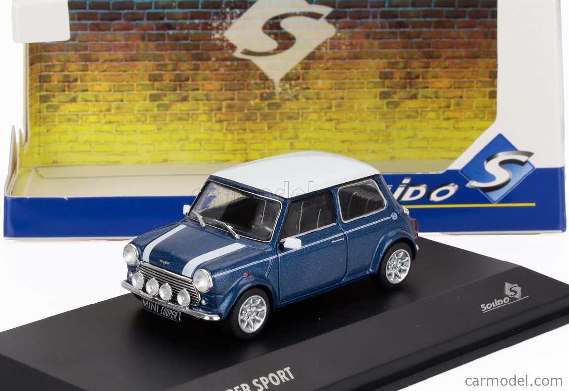 SOLIDO 4316602 Masstab: 1/43 | MINI COOPER S 1994 BLUE WHITE