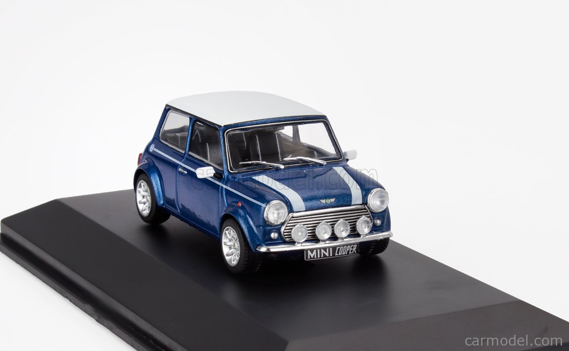 SOLIDO 4316602 Scale 1/43 | MINI COOPER S 1994 BLUE WHITE