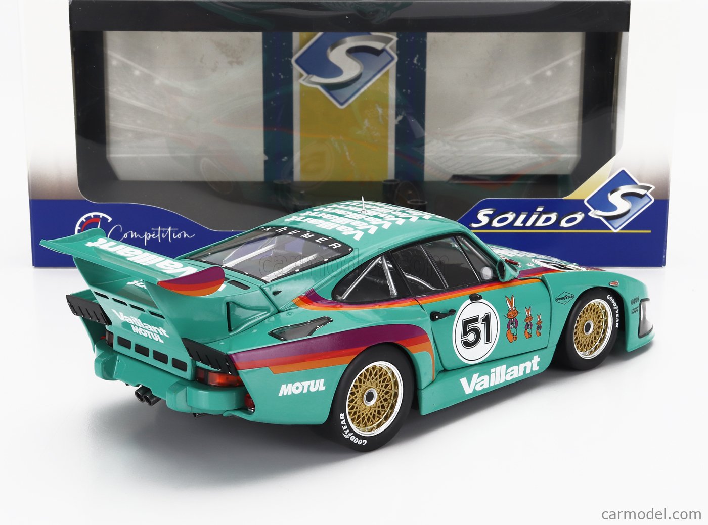 SOLIDO 1807205 Scala 1/18 | PORSCHE 935 K3 TEAM VAILLANT N 51 RACING ...