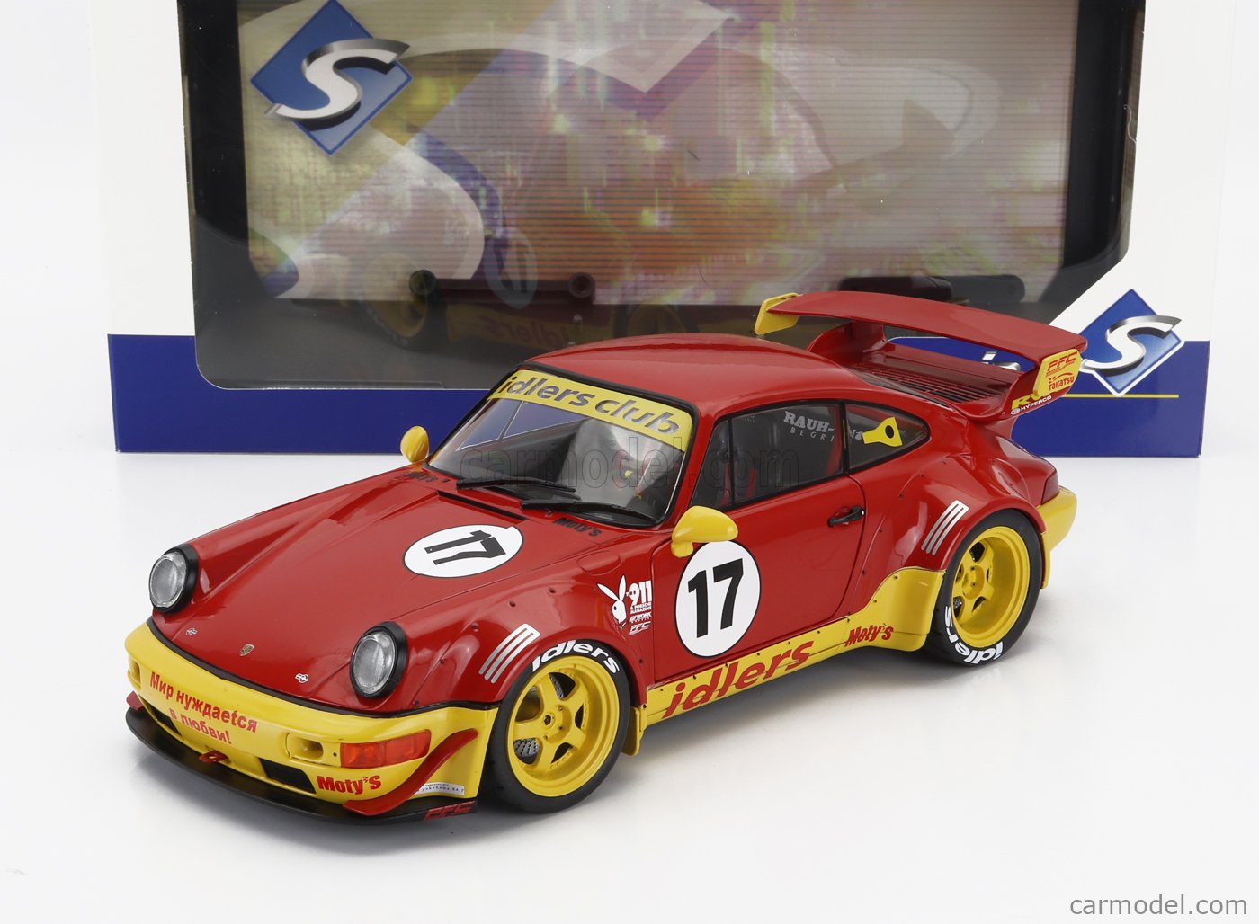 SOLIDO 1807509 Scala 1/18 | PORSCHE 911 964 RWB N 17 BODY KIT MATY'S ...