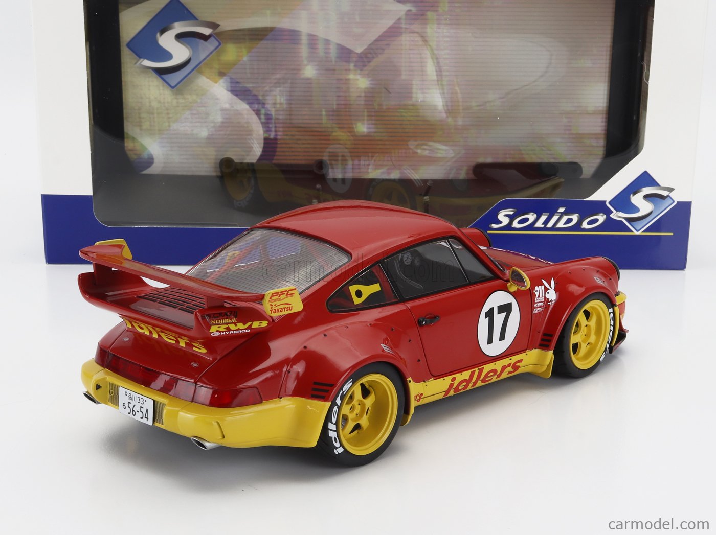 SOLIDO 1807509 Echelle 1/18 | PORSCHE 911 964 RWB N 17 BODY KIT MATY'S ...
