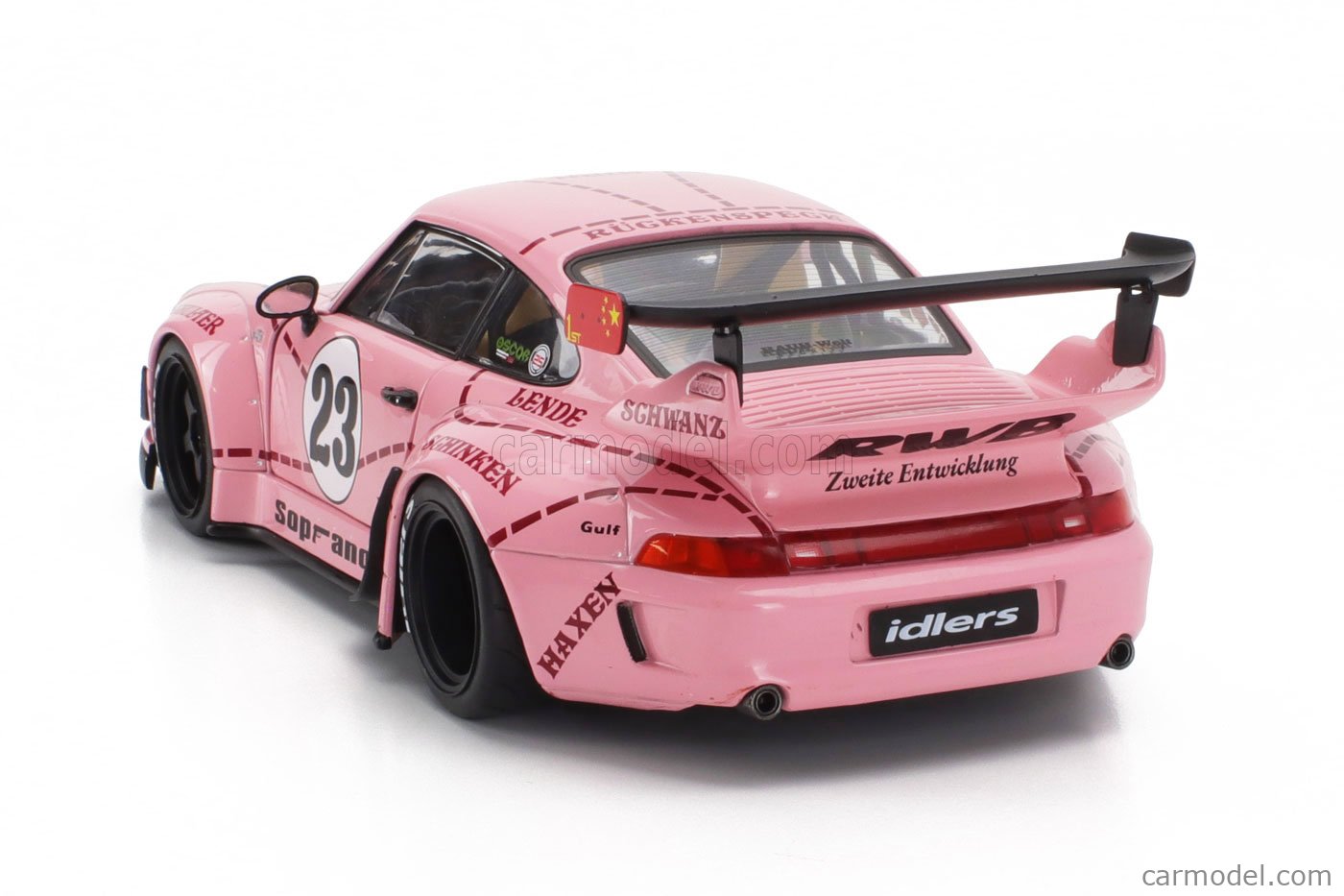 SOLIDO 1808503 Scale 1/18 | PORSCHE 911 993 RWB BODYKIT N 23 PINK PIG ...