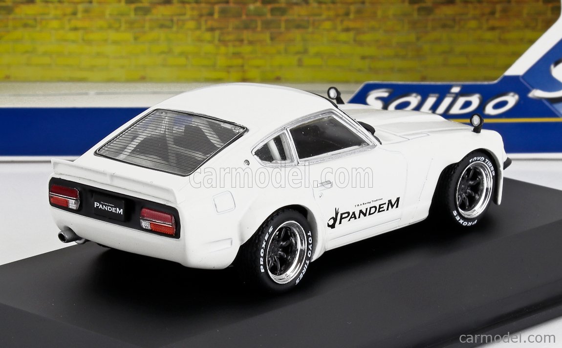 SOLIDO 4316301 Scala 1/43 | DATSUN 240Z ROCKET BUNNY COUPE 1973 WHITE