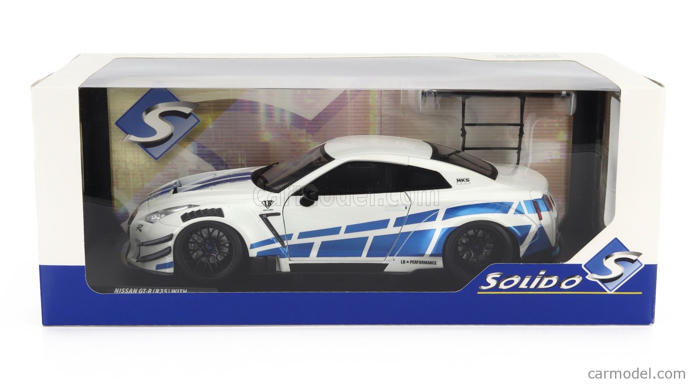 Nissan GT-R Model Solido 1:18 Nissan GT-R Paul Tribute 2024 - LBWK Body ...