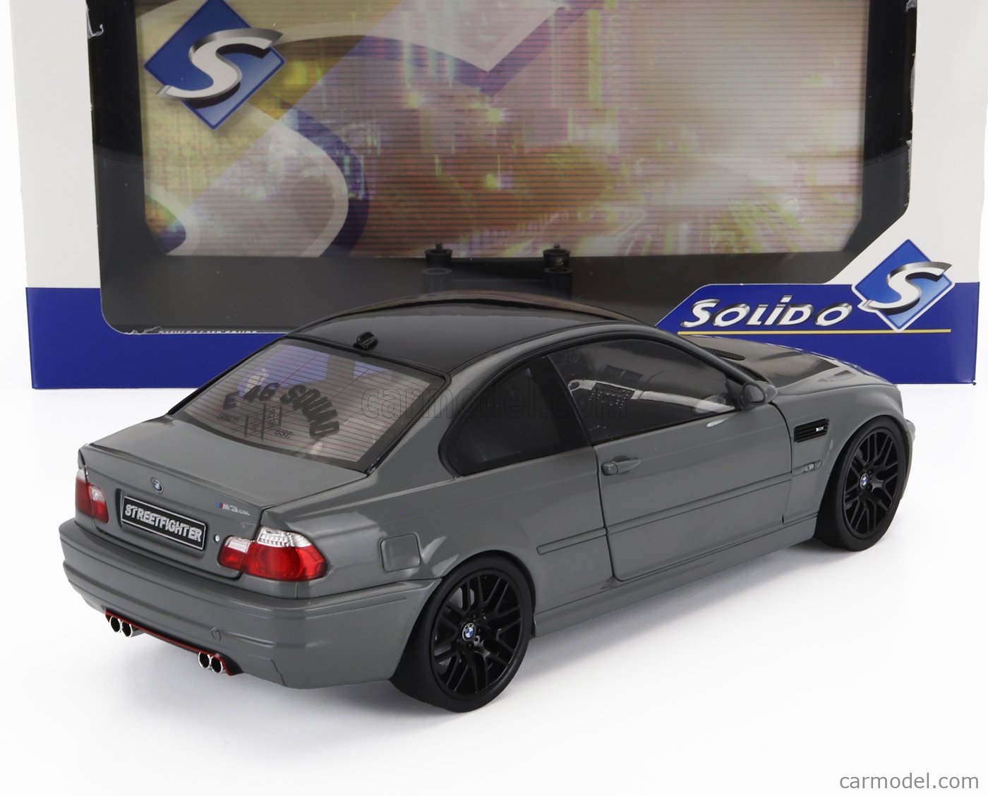 SOLIDO 1806508 Escala 1/18 | BMW 3-SERIES M3 (E46) COUPE 2000 GREY