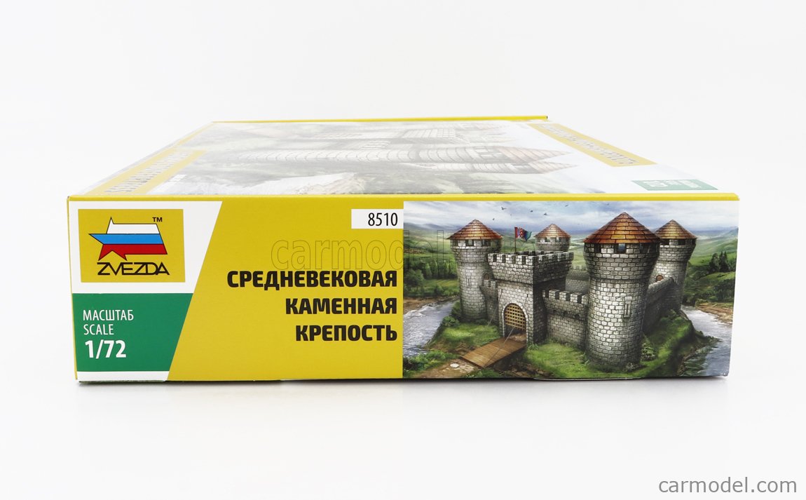 ZVEZDA 8510 Echelle 1/72 | ACCESSORIES MEDIEVAL STONE FORTRESS