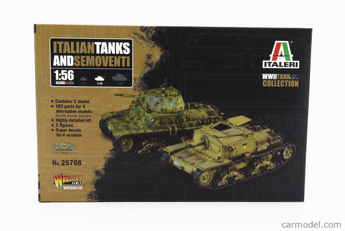 ITALERI IT25768 Scala 1/56 | TANK SEMOVENTI MILITARY 1935