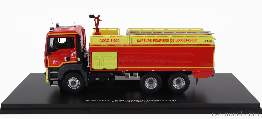ALERTE ALERTE0137 Masstab: 1/43 | MAN TGS 28.400 TANKER TRUCK GALLIN ...