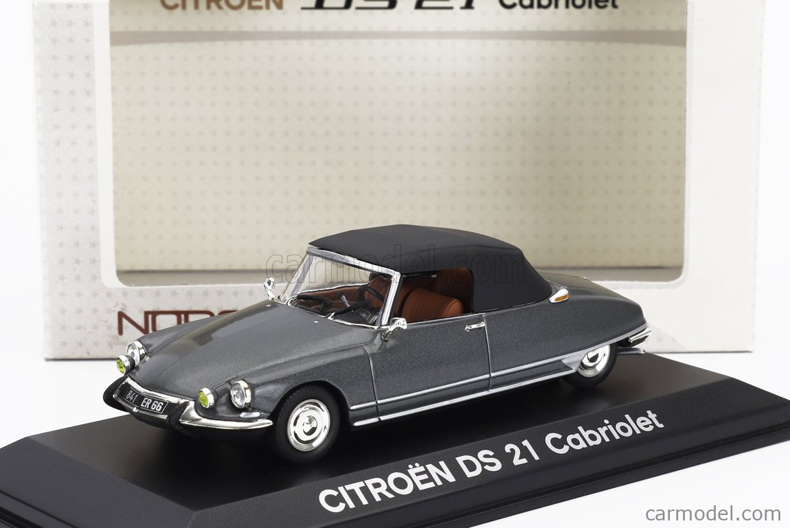 NOREV 157040 Scale 1/43 | CITROEN DS21 CABRIOLET 1966 GREY MET