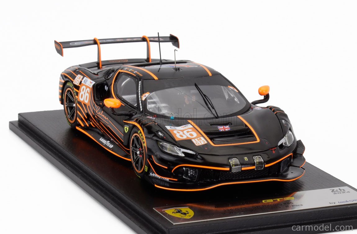 LOOKSMART LSLM187 Scala 1/43 | FERRARI 296 GT3 3.0L TURBO V6 TEAM GR ...