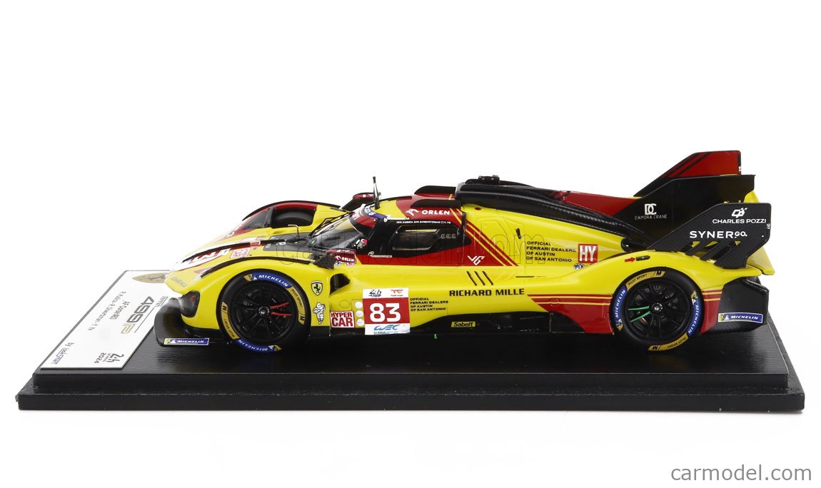 LOOKSMART LSLM184 Scale 1/43 | FERRARI 499P 3.0L TURBO V6 TEAM AF CORSE ...