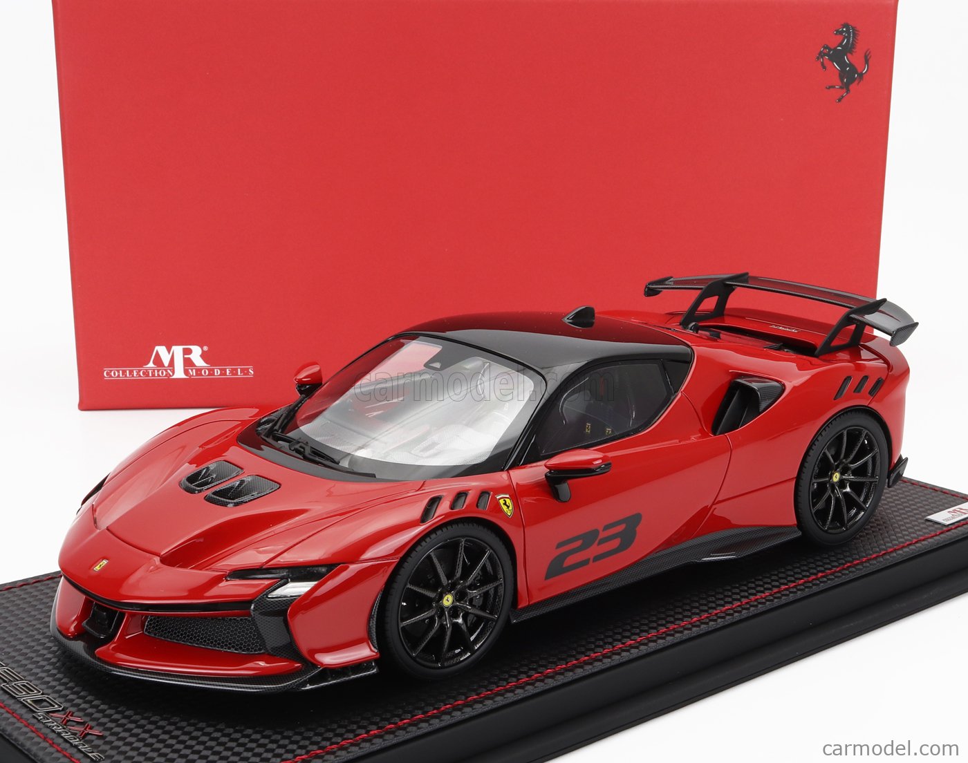 MR-MODELS FE041B Scale 1/18 | FERRARI SF90 XX STRADALE N 23 2024 - CON VETRINA - WITH SHOWCASE ...