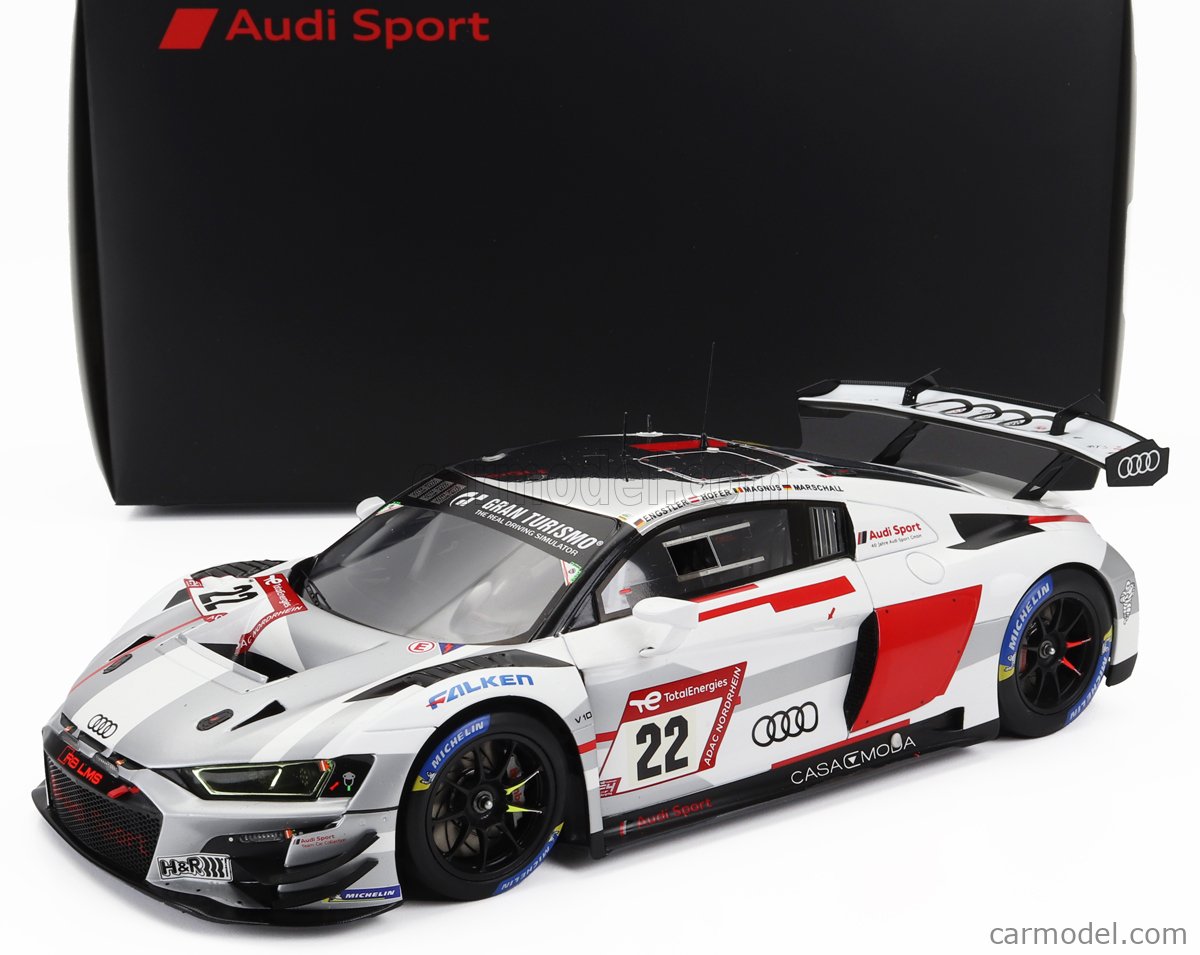 SPARK-MODEL 5022300152 Scale 1/18 | AUDI R8 LMS GT3 TEAM AUDI SPORT CAR COLLECTION N 22 24h ...