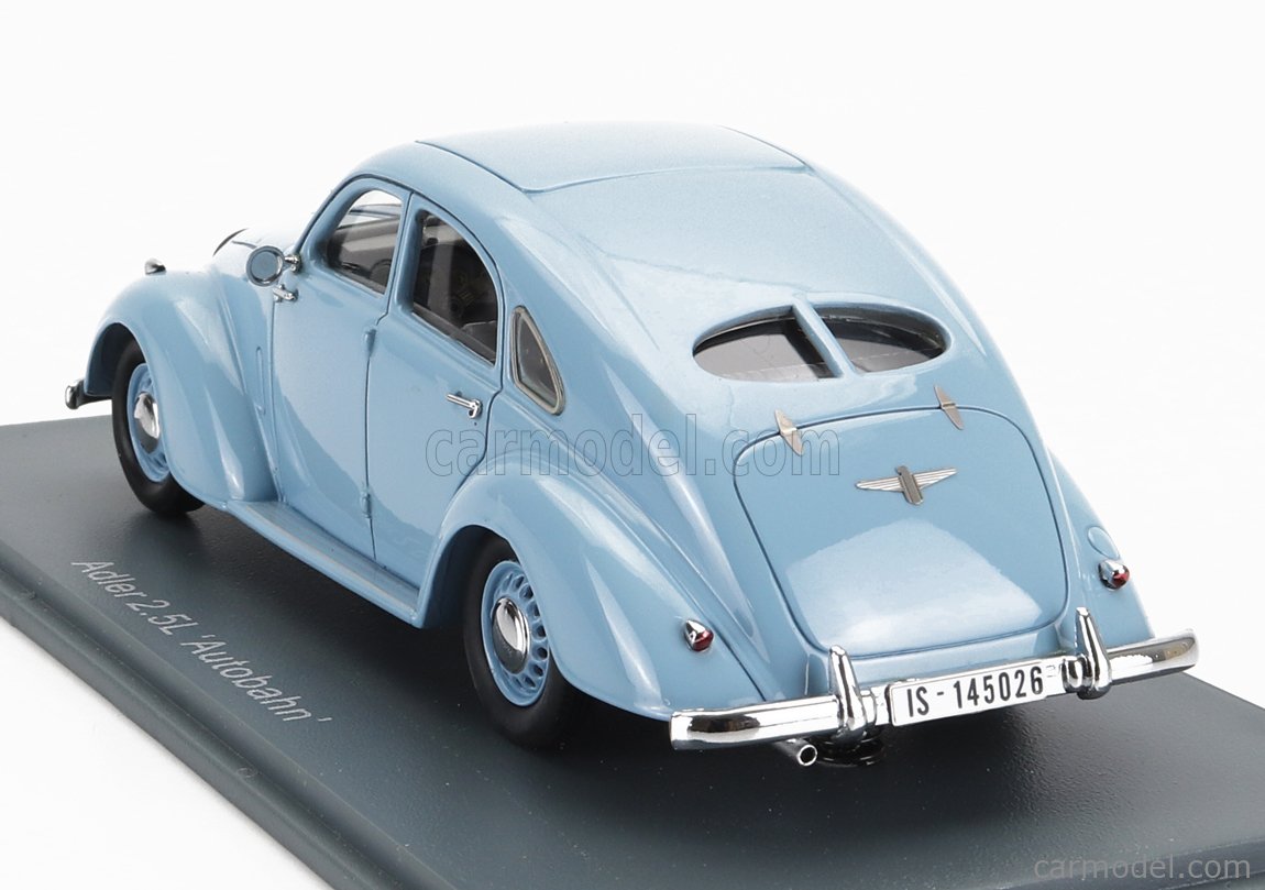 NEO SCALE MODELS NEO45026 Масштаб 1/43 | ADLER 2.5L AUTOBAHN 1937 LIGHT ...