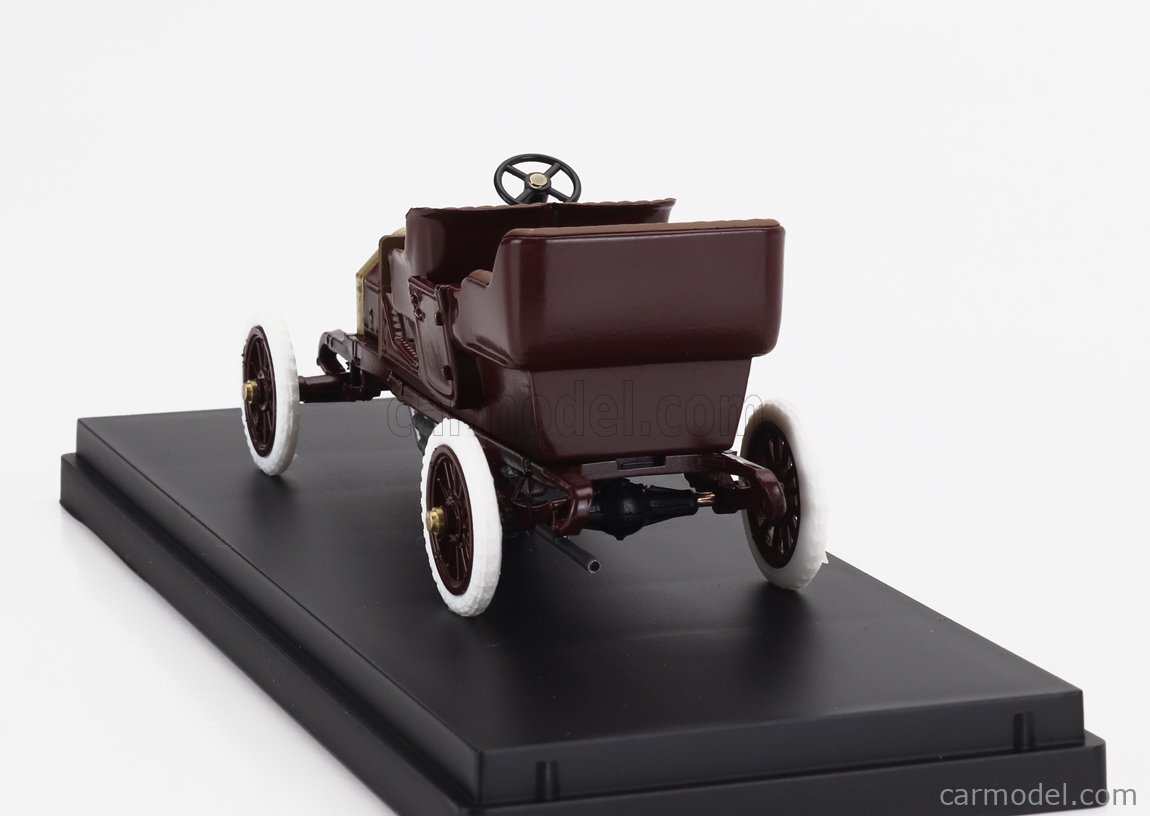 RIO-MODELS 4731 Scale 1/43 | ALFA ROMEO 24hp TORPEDO 1910 DARK RED
