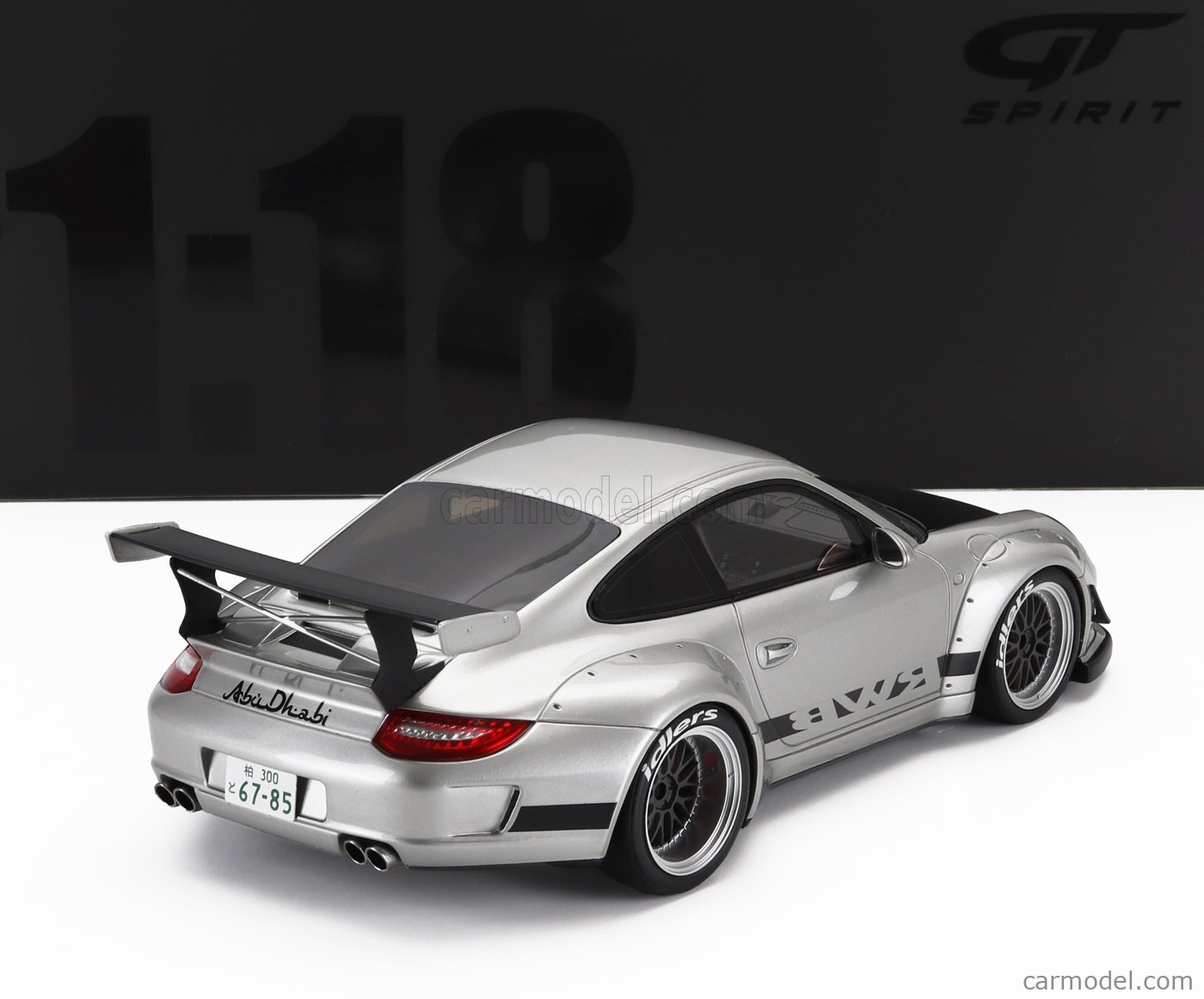 GT-SPIRIT GT483 Scale 1/18 | PORSCHE 911 992 RWB COUPE 2024 SILVER