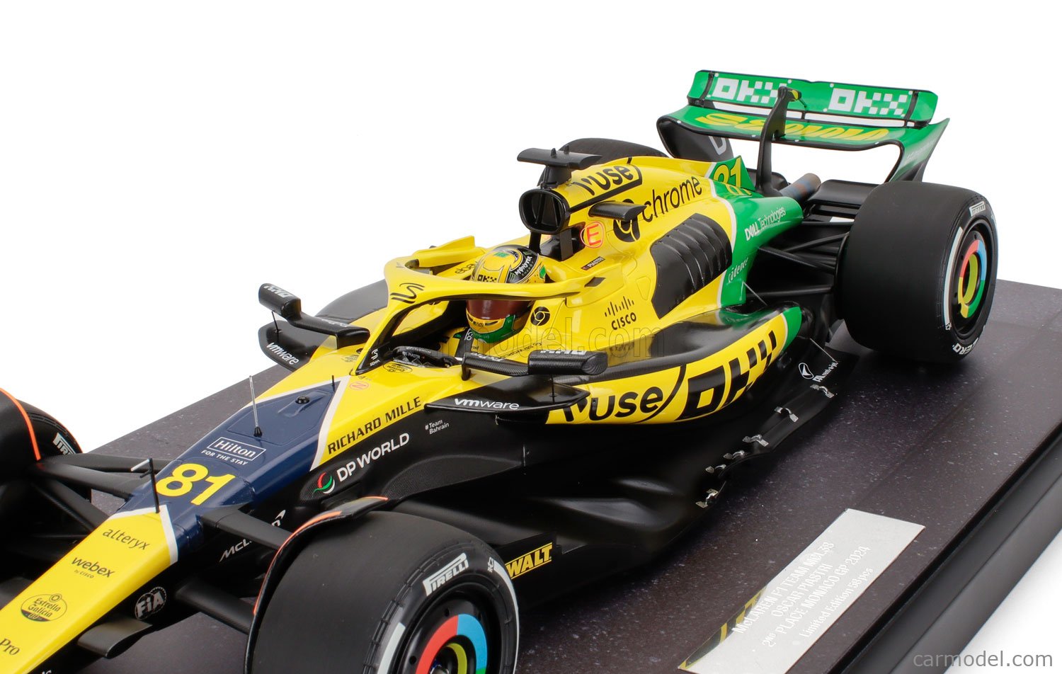 MINICHAMPS 537248081 Scale 1/12 | McLAREN F1 MCL38 TEAM MCLAREN N 81 ...