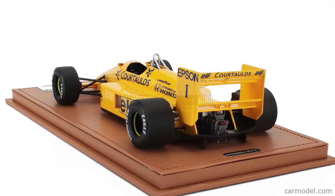TECNOMODEL TM18-349A Scale 1/18 | LOTUS F1 100T TEAM CAMEL HONDA N 1 ...