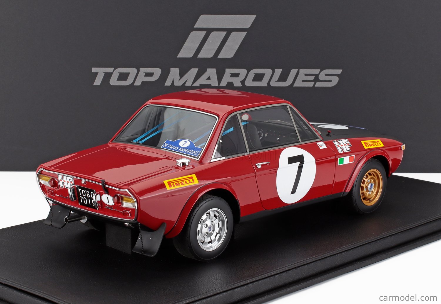 TOPMARQUES TMR12-58A Scale 1/12 | LANCIA FULVIA HF 1600 COUPE (night ...
