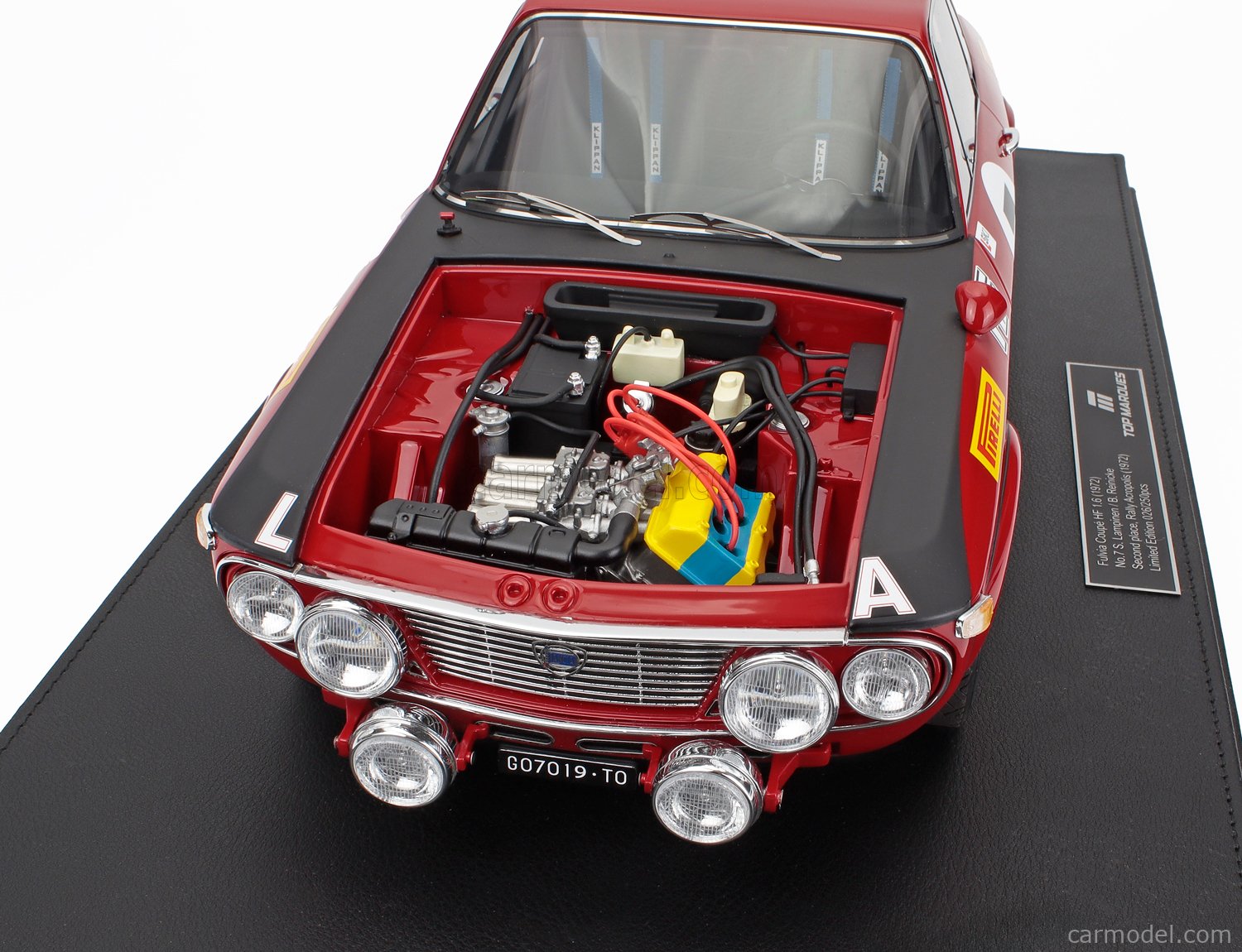 TOPMARQUES TMR12-58A Scale 1/12 | LANCIA FULVIA HF 1600 COUPE (night ...