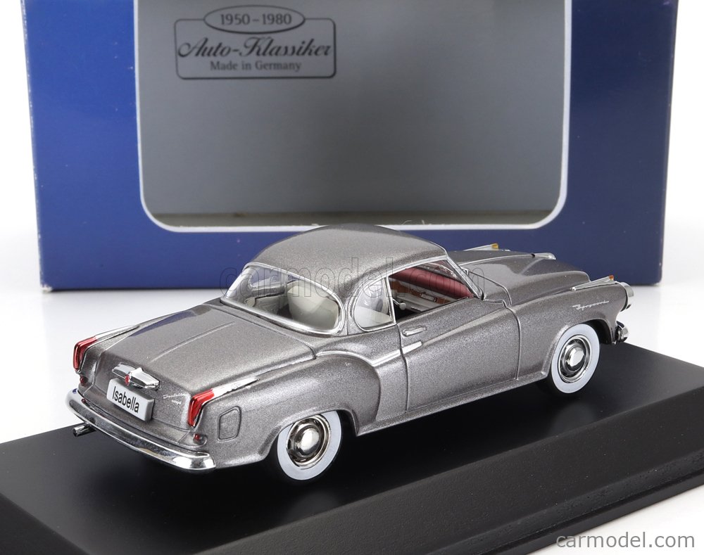 EDICOLA ABATD105 Scale 1/43 | BORGWARD ISABELLA 1960 GREY MET