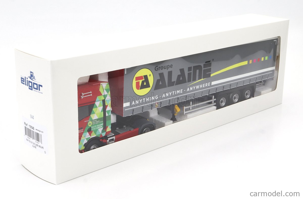 ELIGOR 118140 Scale 1/43 | MAN TGX 18.520 TRUCK TELONATO ALAINE ...