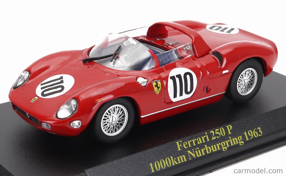 EDICOLA ABAFV038 Masstab: 1/43 | FERRARI 250P SPIDER TEAM FERRARI SPA ...