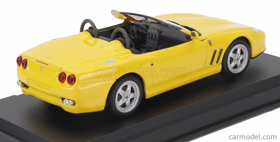 EDICOLA ABAFV095 Scale 1/43 | FERRARI 550 BARCHETTA SPIDER 2000 YELLOW