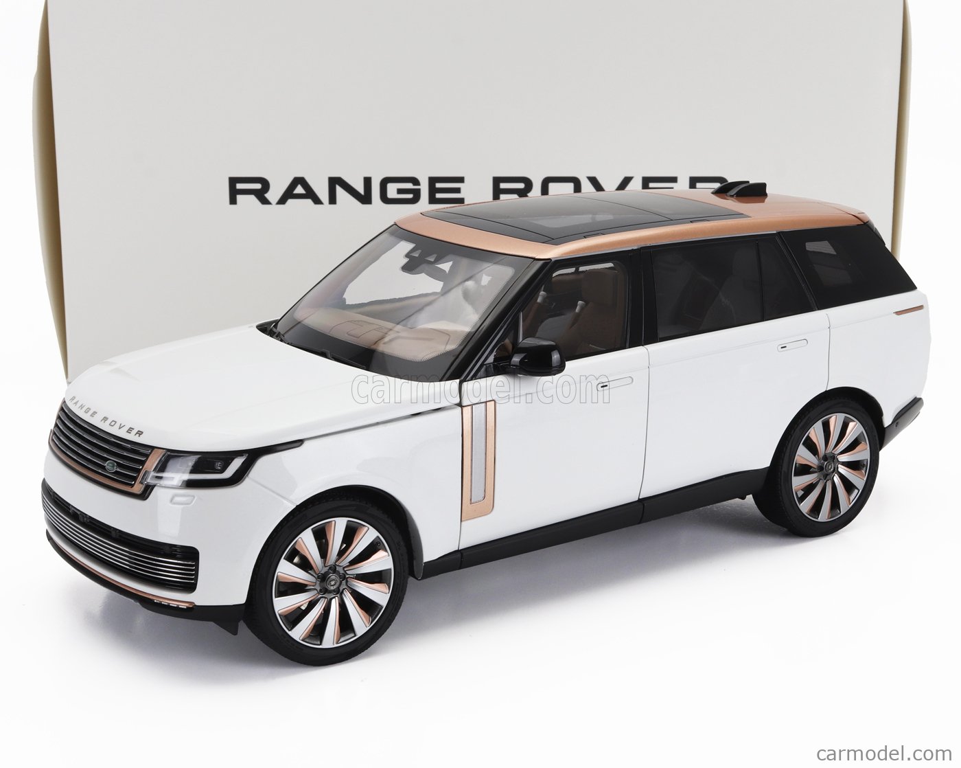 LCD-MODEL LCD18017-WH Scale 1/18 | LAND ROVER RANGE ROVER 2022 WHITE