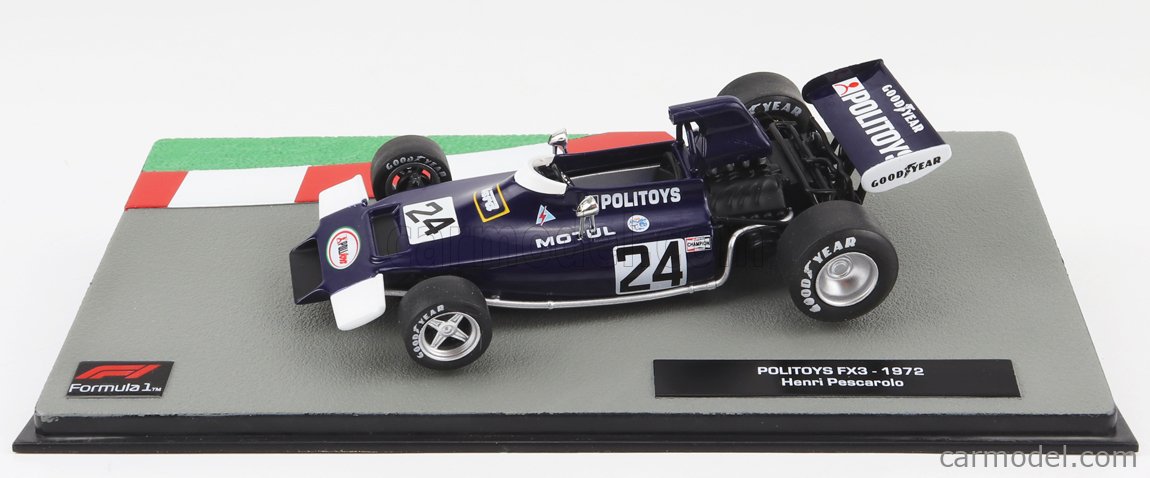 EDICOLA ABAF1080 Escala 1/43 | POLITOYS F1 FX3 N 24 SEASON 1972 HENRI ...