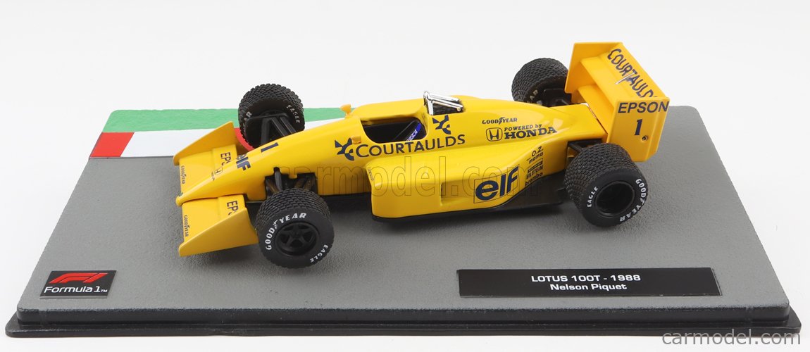 EDICOLA ABAF1087 Scale 1/43 | LOTUS F1 100T TEAM CAMEL HONDA N 1 SEASON ...