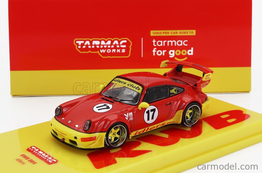 TARMAC T64-037-IDR Scale 1/64 | PORSCHE 911 964 RWB RAUH WELT COUPE N ...