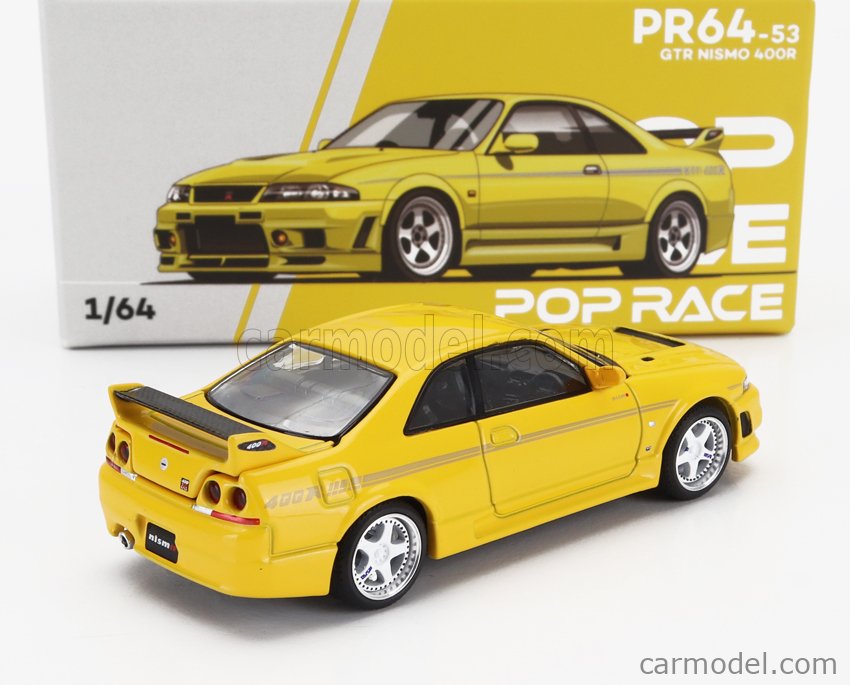POP-RACE-LIMITED PR640053 Scale 1/64 | NISSAN SKYLINE GT-R (R33) NISMO ...