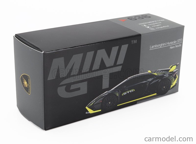 MINI-GT MGT00638-L Scale 1/64 | LAMBORGHINI HURACAN STO LP640-2 LHD ...