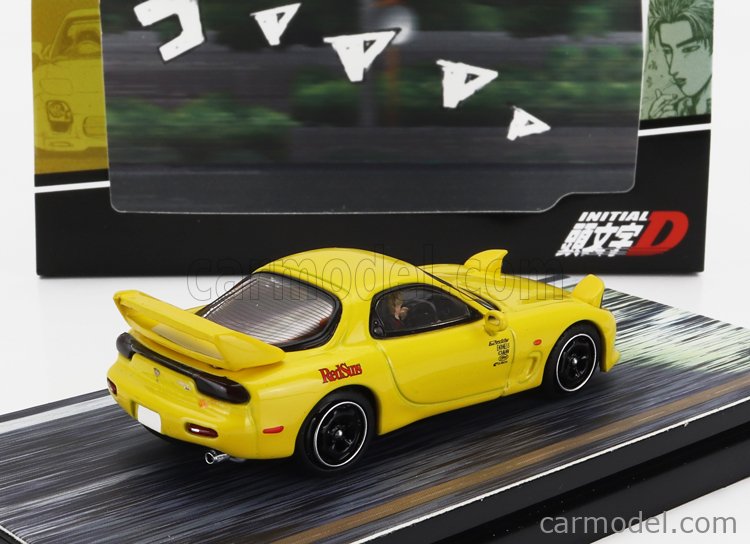 IGNITION-MODEL HJ643007BDY Scale 1/64 | MAZDA RX-7 FD3S (RED-SUNS ...