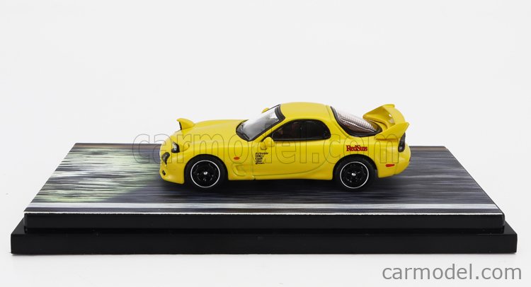 IGNITION-MODEL HJ643007BDY Scale 1/64 | MAZDA RX-7 FD3S (RED-SUNS ...