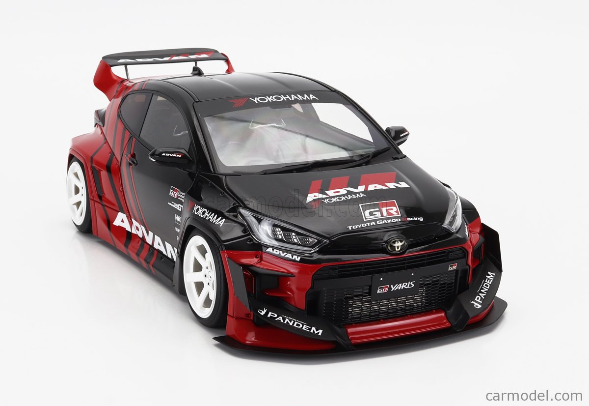 IGNITION-MODEL IG2905 Scale 1/18 | TOYOTA YARIS GR PANDEM (4BA) ADVAN ...
