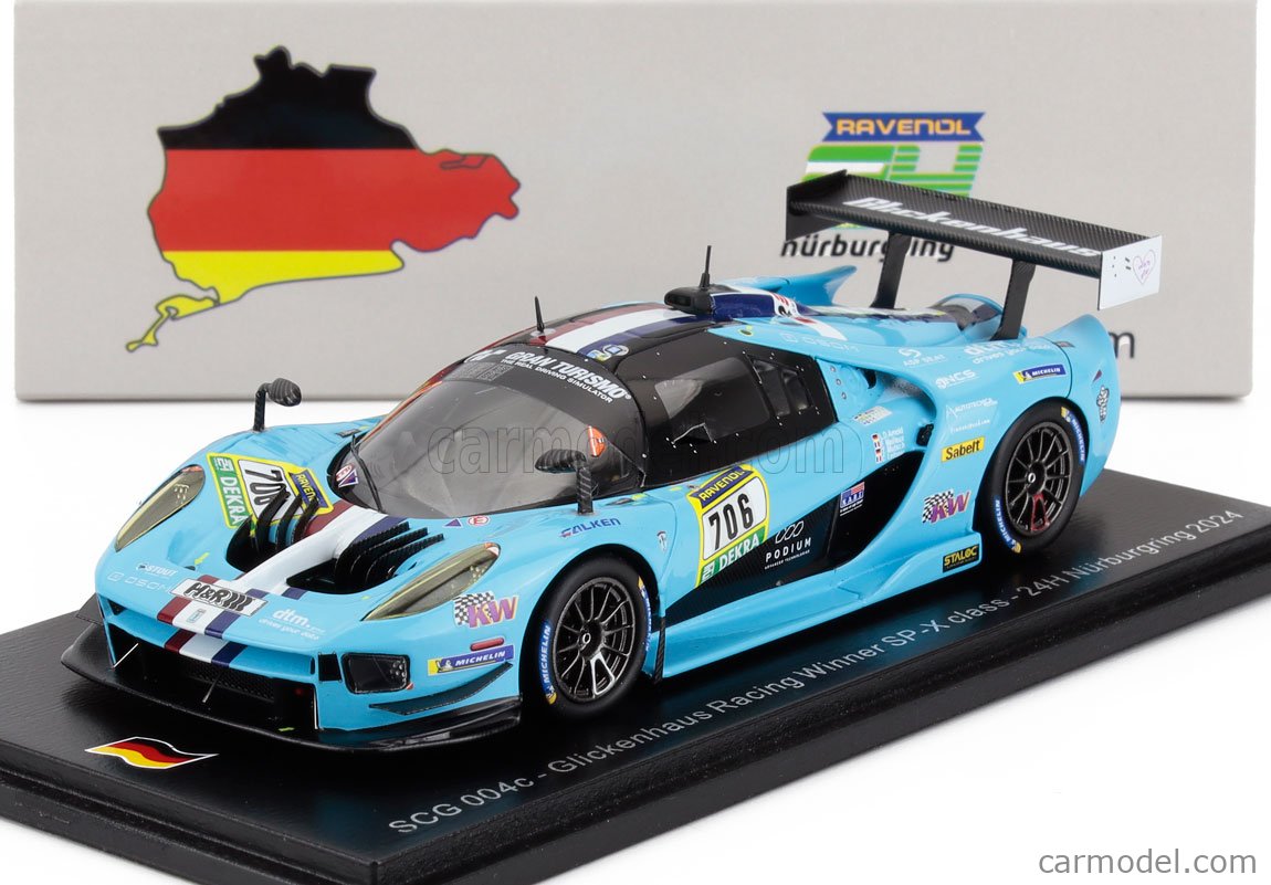 SPARK-MODEL SG960 Scale 1/43 | SCG 004C TEAM GLICKENHAUS RACING N 706 ...