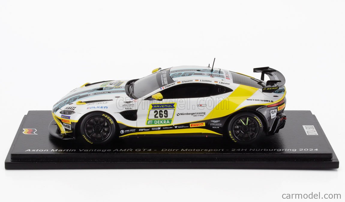 SPARK-MODEL SG958 Масштаб 1/43 | ASTON MARTIN VANTAGE AMR GT3 TEAM DORR ...