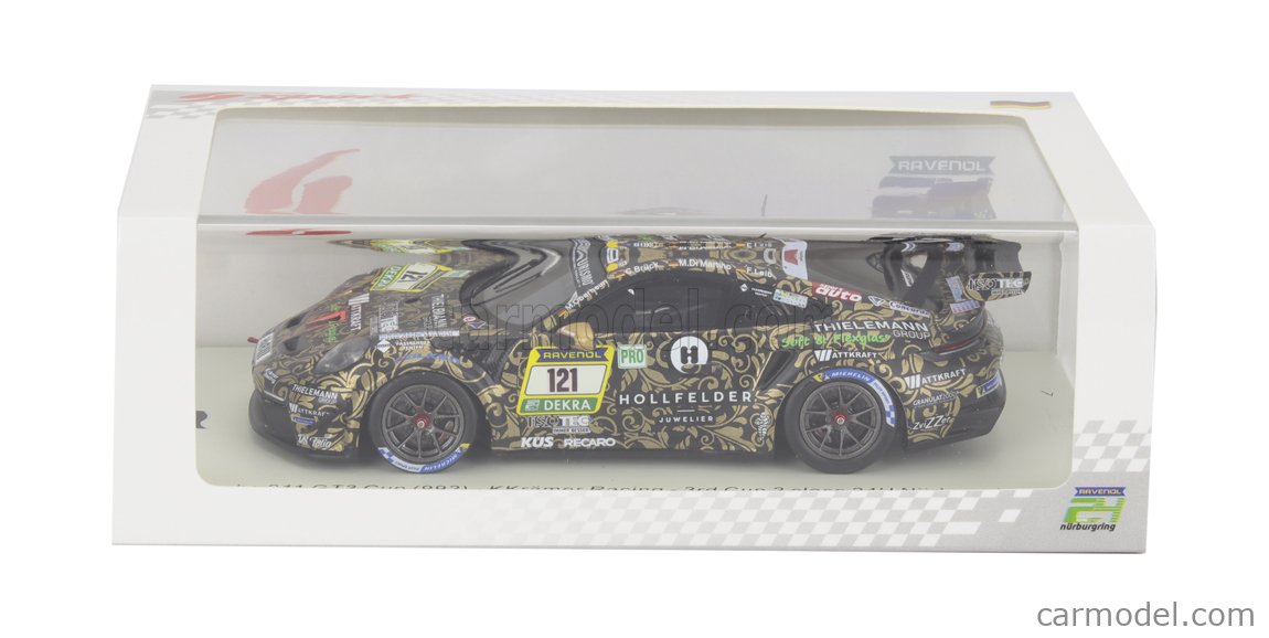 SPARK-MODEL SG955 Масштаб 1/43 | PORSCHE 911 992 GT3 CUP TEAM KKRAMER ...